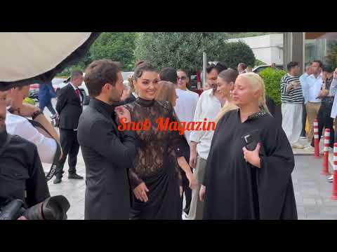Hande Erçel ile Hakan Sabancı, Elle gecesine katıldı
