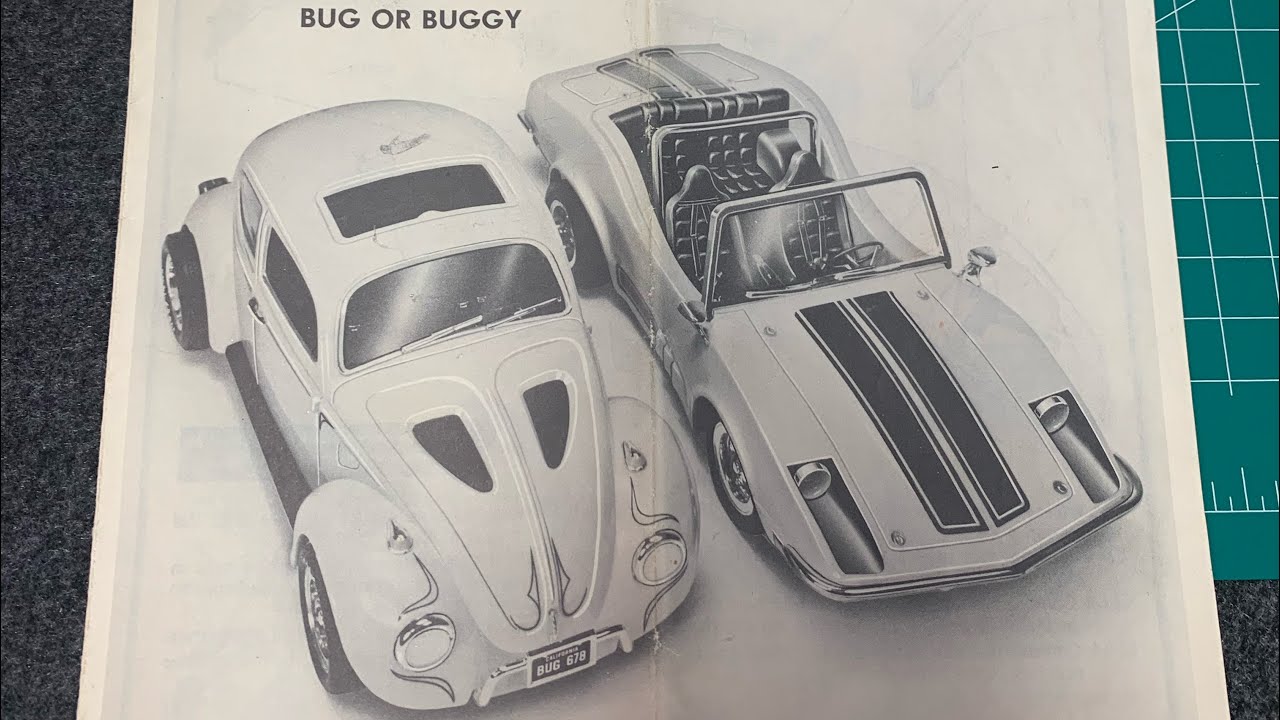 Unboxing vintage model kit instructions - YouTube