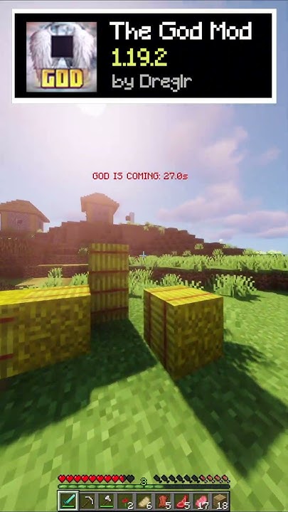 The God Mod #minecraft #dios #modsmcpe #topaddons1 #addon #modmcpe # ...