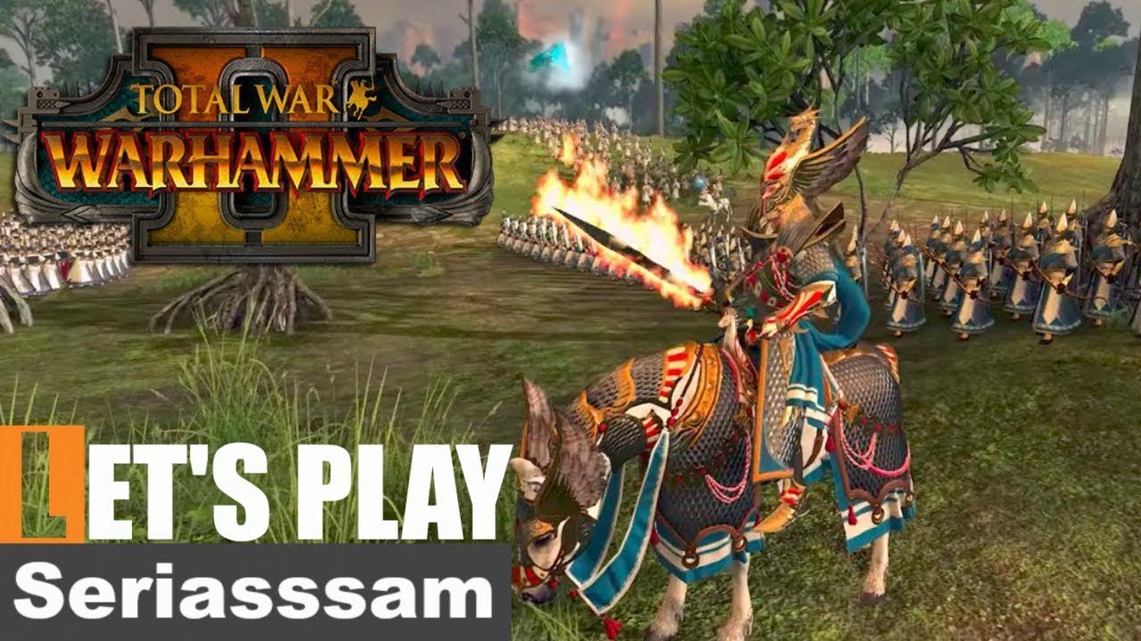 High Elf Cavalry Build - Total War Warhammer 2 - Online Battle 13 - YouTube