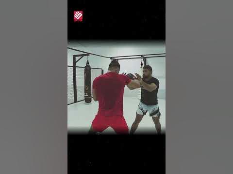 A strong warrior is made behind the scenes first #qadya #qadyamma #mma #fight #fight #foryou ...