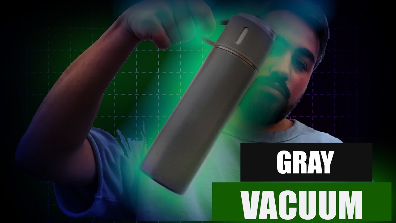 Gray Vacuum Flask Set Review - YouTube