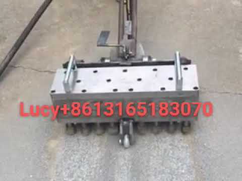 concrete scabbler 17heads concrete scabbling machine hand held scabbler ...