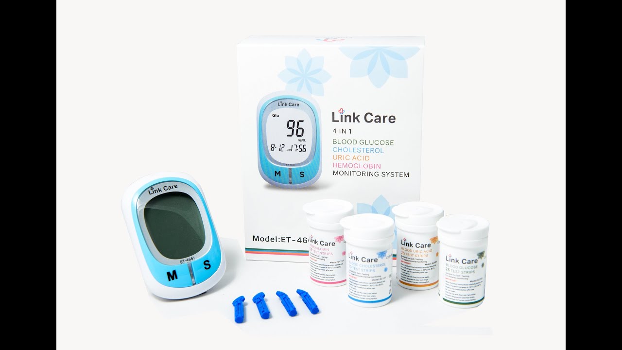 Link Care 4-in-1 Meter เครื่องวัด 4-in-1 - YouTube