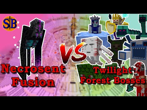 Necrosent Fusion (Enderling Invaders) vs Twilight Forest Bosses ...