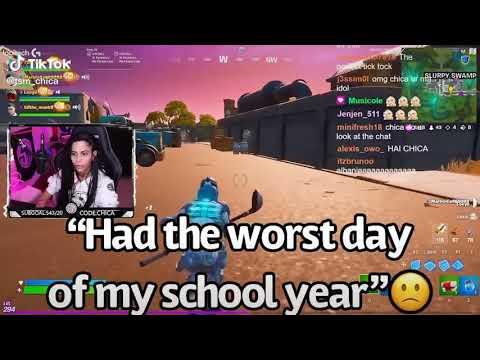 TSM Chica finds really sad kid - YouTube