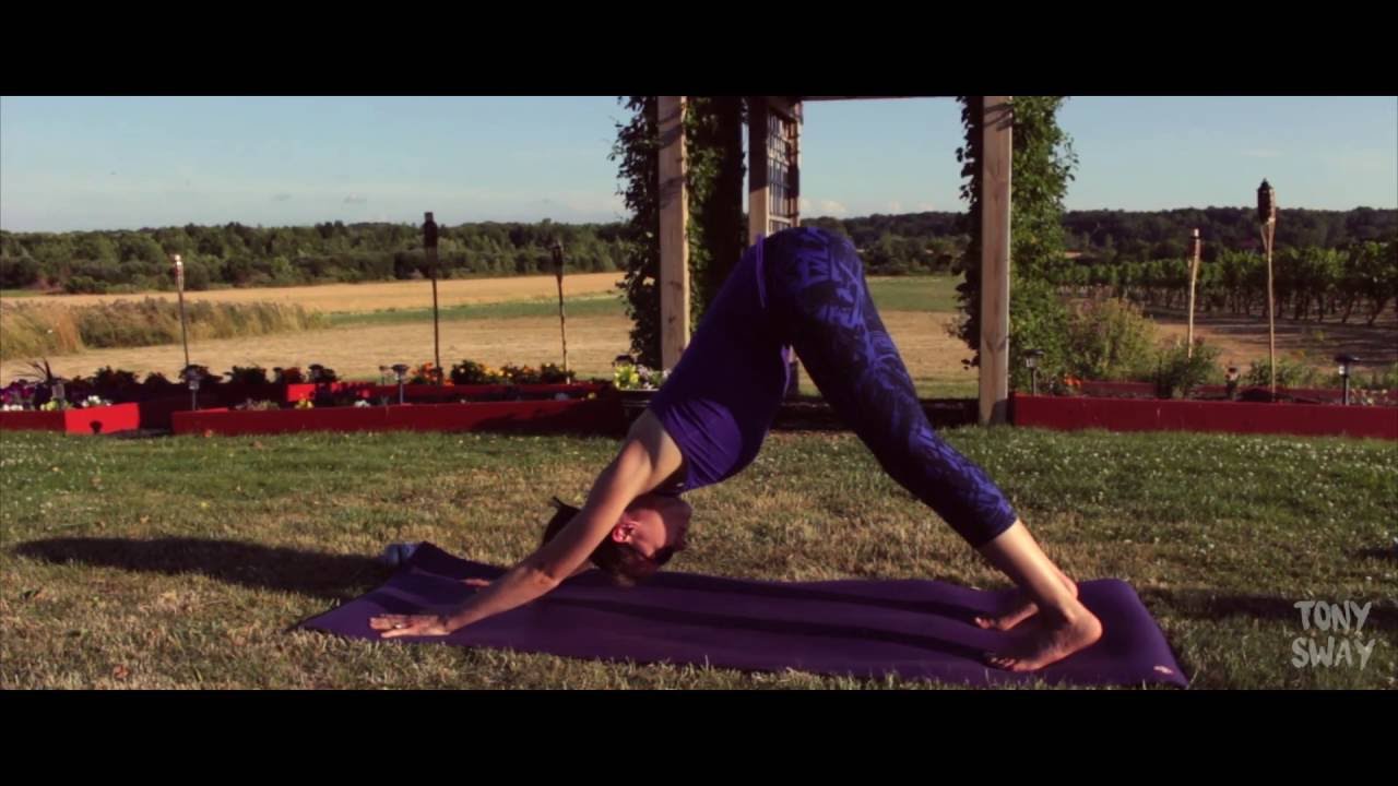 Yoga in the Vines with One Yoga - YouTube