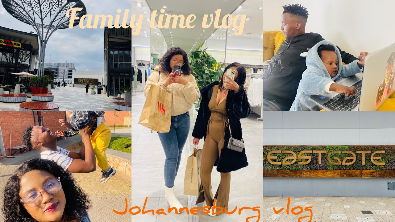 Vlog:Spend a few days with me in Jhb//dragon city hair//eastgate mall ...