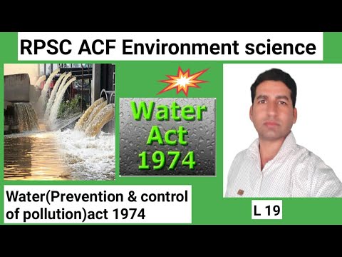 ACF ENVIRONMENT SCIENCE Unit 6 L 20 Water (Prevention & Control of ...