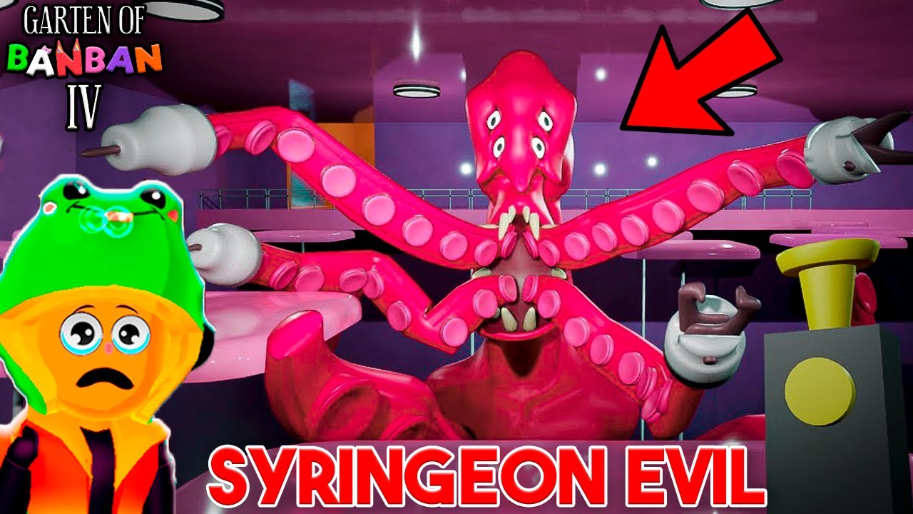 ¡ME ENFRENTO a SYRINGEON EVIL en GARTEN OF BANBAN 6 SECRETO! *NUEVO ...