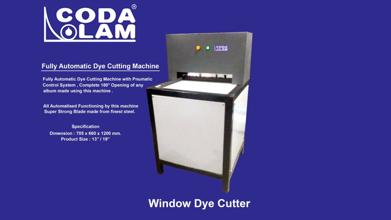 Window Dye Cutter - YouTube
