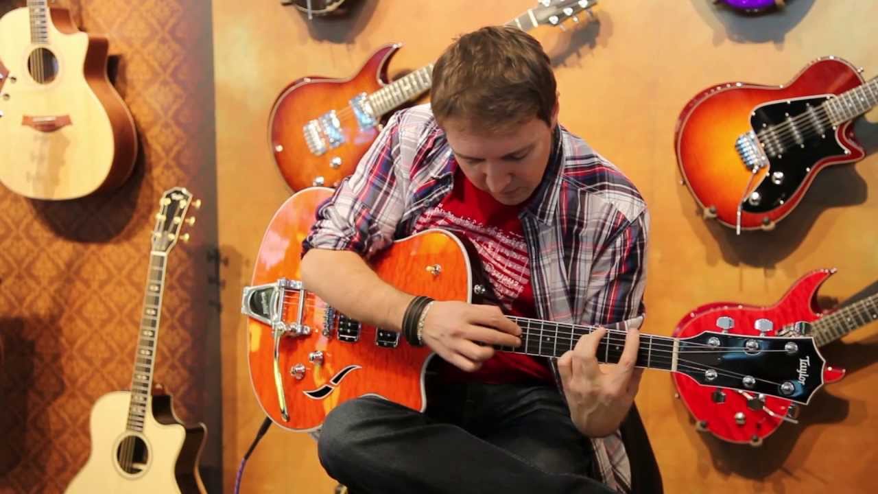 Zoltan Pito playes 'Appendix' on Taylor T3 Guitar - YouTube