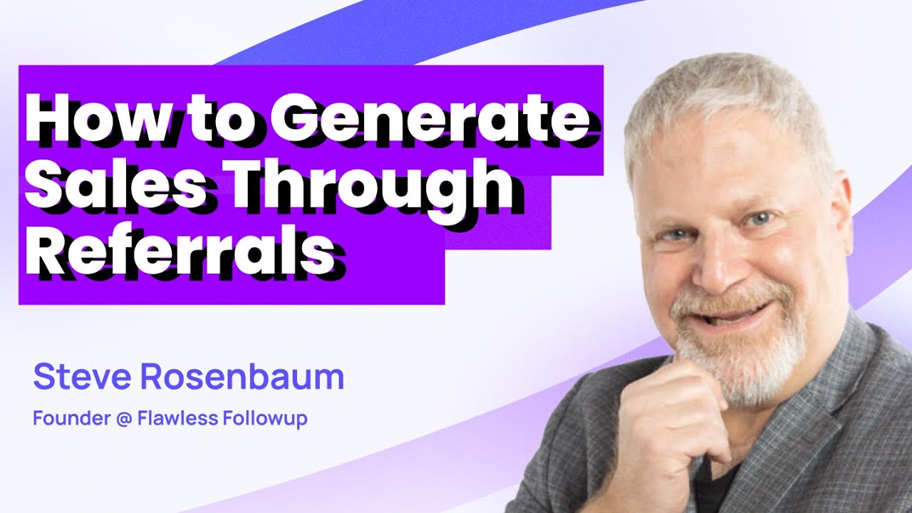 📈 Webinar: How to Generate Sales Through Referrals - YouTube