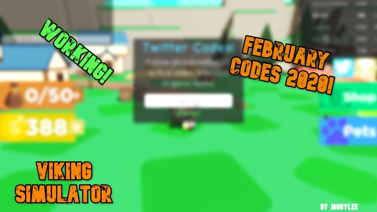 Viking Simulator February Codes! (roblox) - YouTube