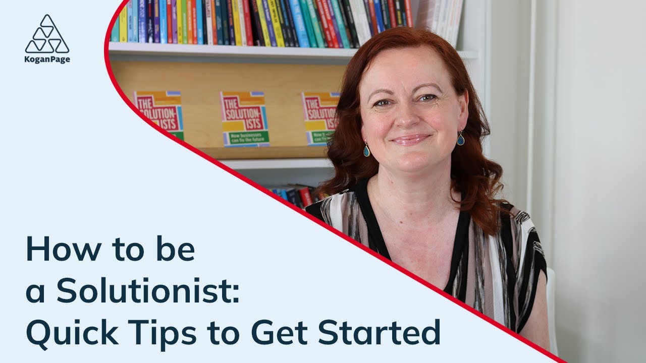 How to Be a Solutionist - YouTube