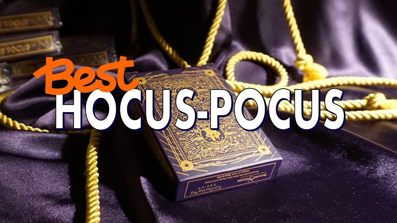 Deck Review - Hocus Pocus Playing Cards - YouTube