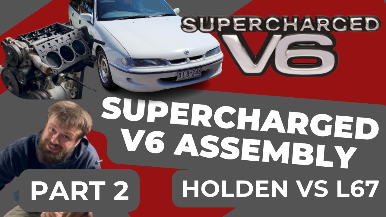 Finally Making Progress! Assembling the Supercharged V6! - YouTube