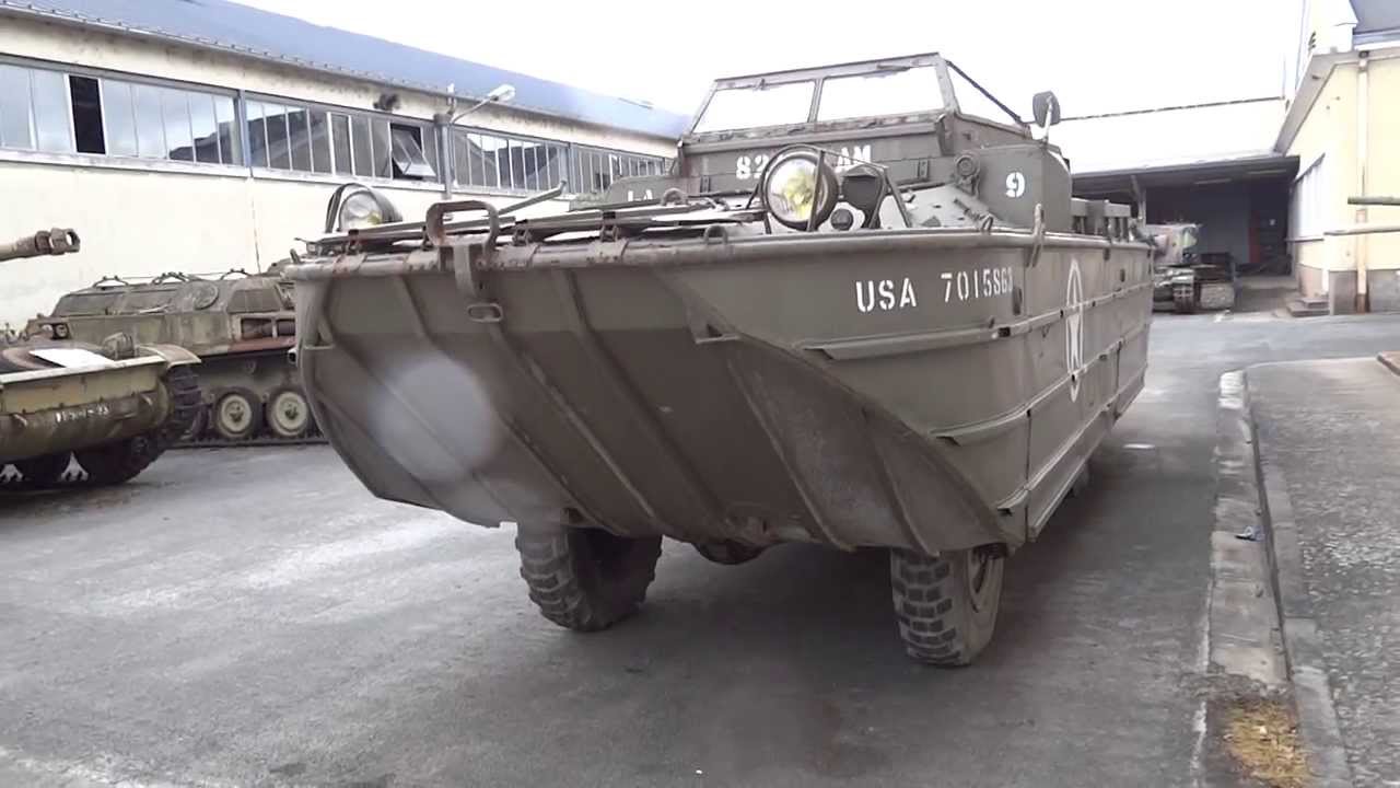 DUKW Amphibie WW2 2/2 - YouTube