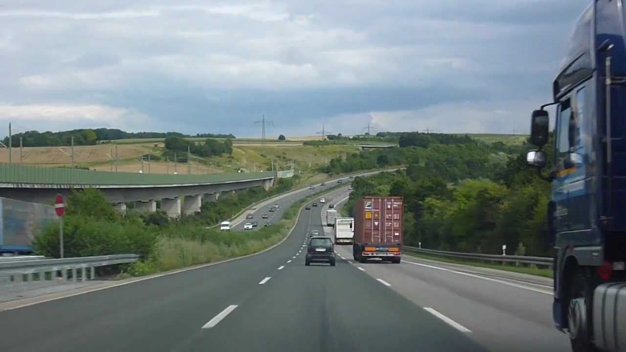 KÖLN - FRANFURT AUTOBAHN A3 | LIMBURG - FRANKFURT A3 AUTOBAHN #Highways ...