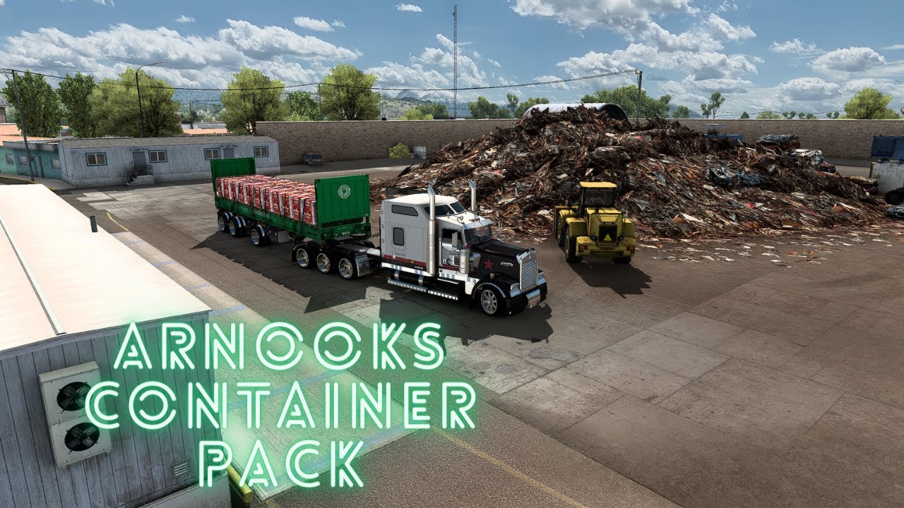 American Truck Simulator - Arnooks Container Pack - YouTube