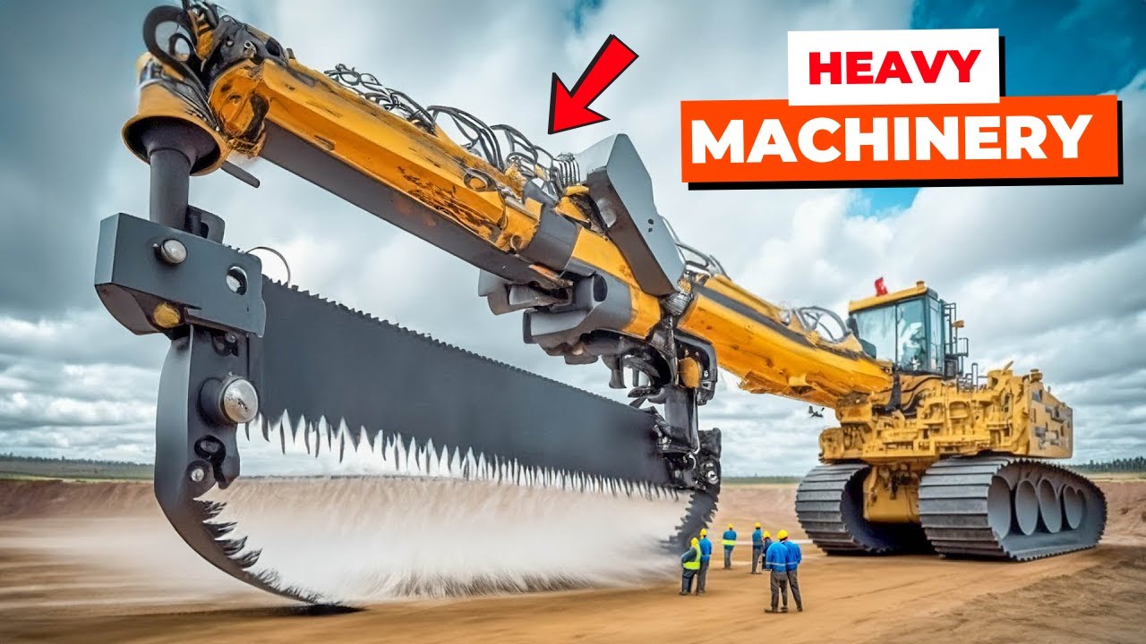 Most Amazing Heavy Machinery In The World - YouTube