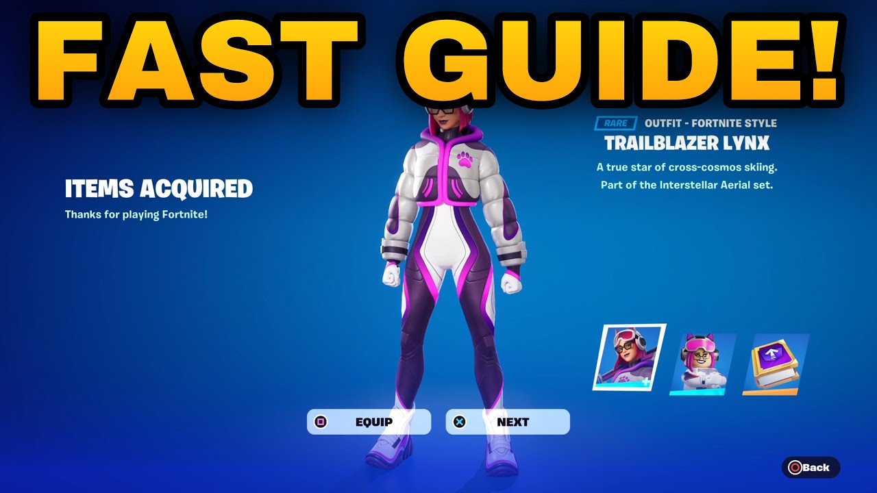 How To COMPLETE ALL INTERSTELLAR AERIAL TRAILBLAZER LYNX QUESTS ...