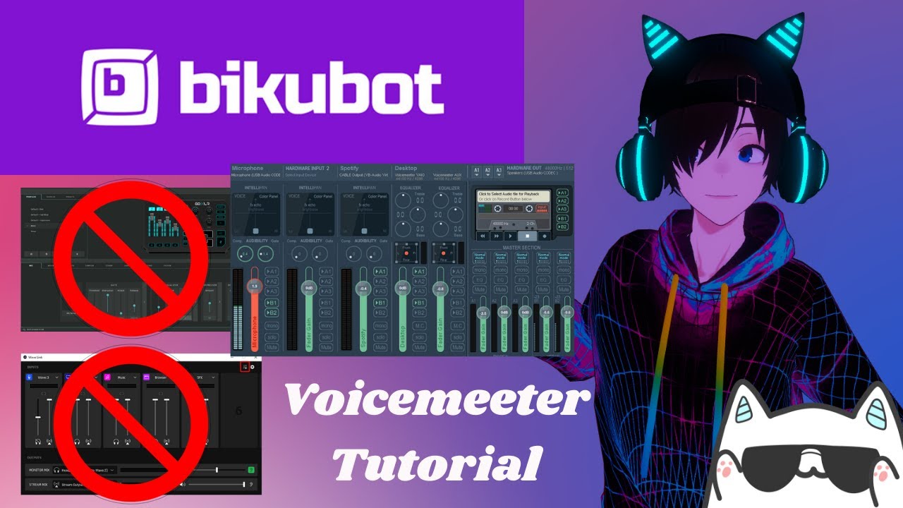 Voicemeeter l Bikubot Tutorial l🍣 #sushigang - YouTube