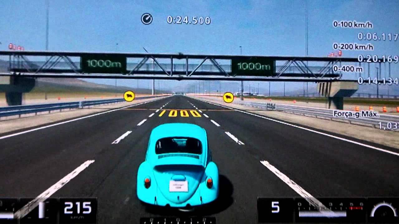 GT5 - Super Cambio para o Fusca (Super Beetle Gear) - YouTube