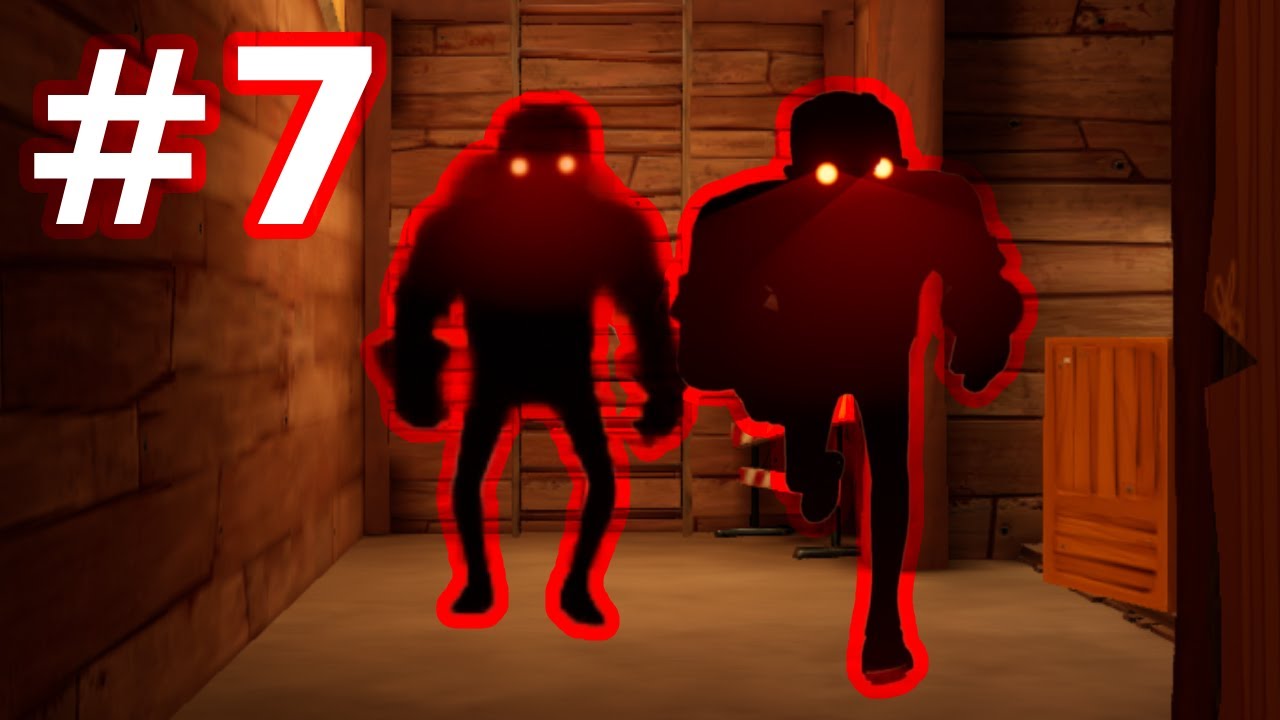 TRAPPED IN MR. PETERSON'S BASEMENT WITH CREEPY SHADOW NEIGHBORS! (Hello ...
