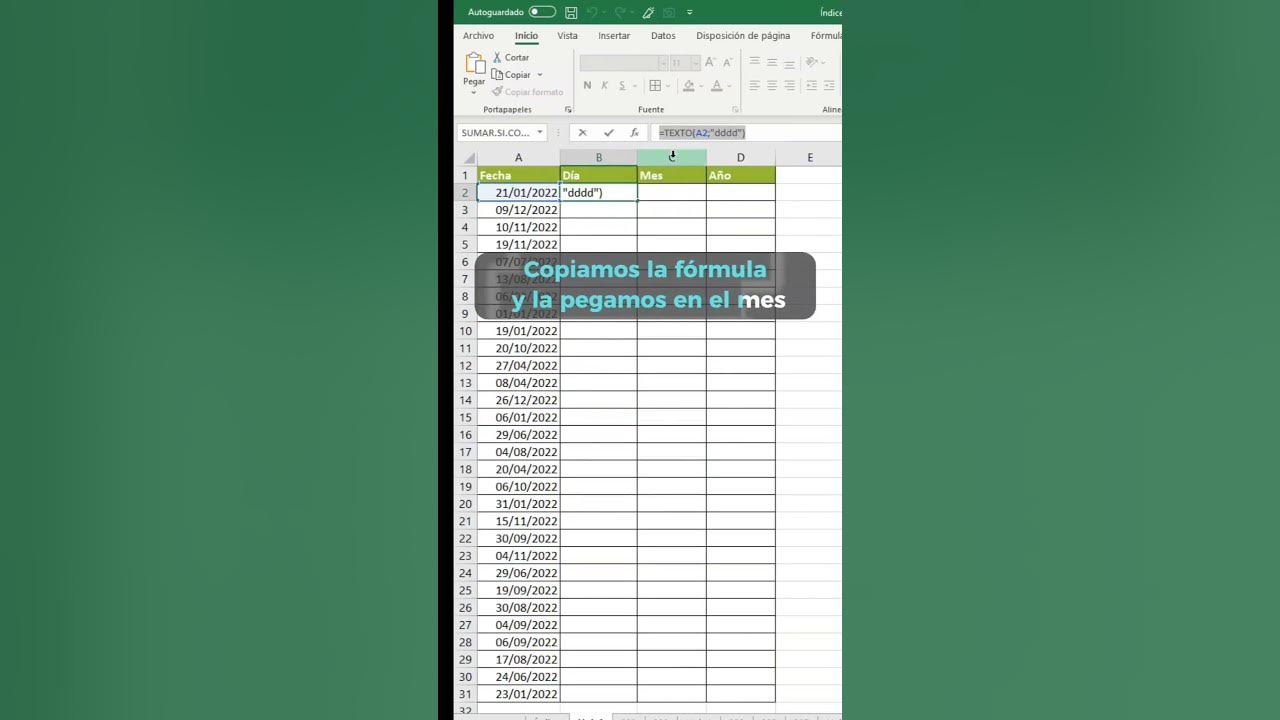 Función Texto en Excel #superexcel #excel #tutorial - YouTube