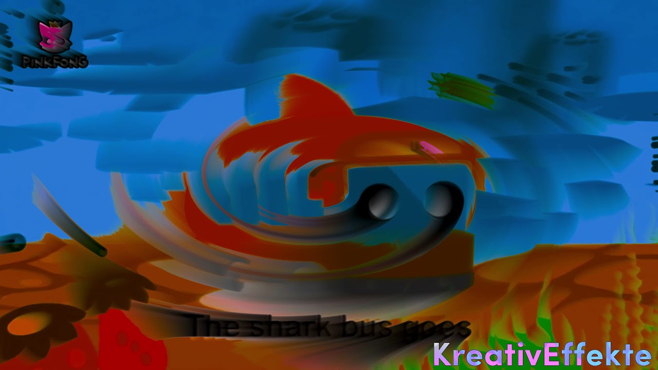 Shark Bus Round And Round Weird And Colorful Effects - YouTube