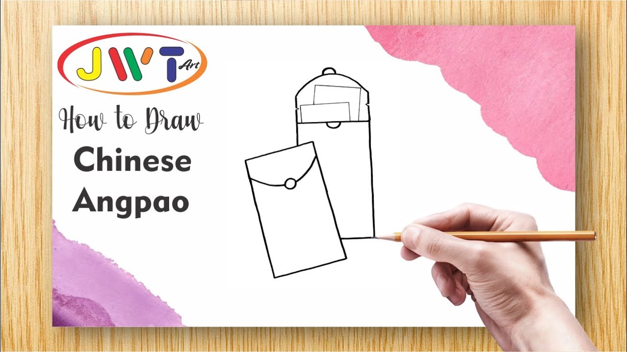 [How to Draw] - Drawing Chinese Angpao - YouTube