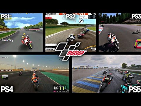 MOTOGP PS1 VS PS2 VS PS3 VS PS4 VS PS5 - YouTube