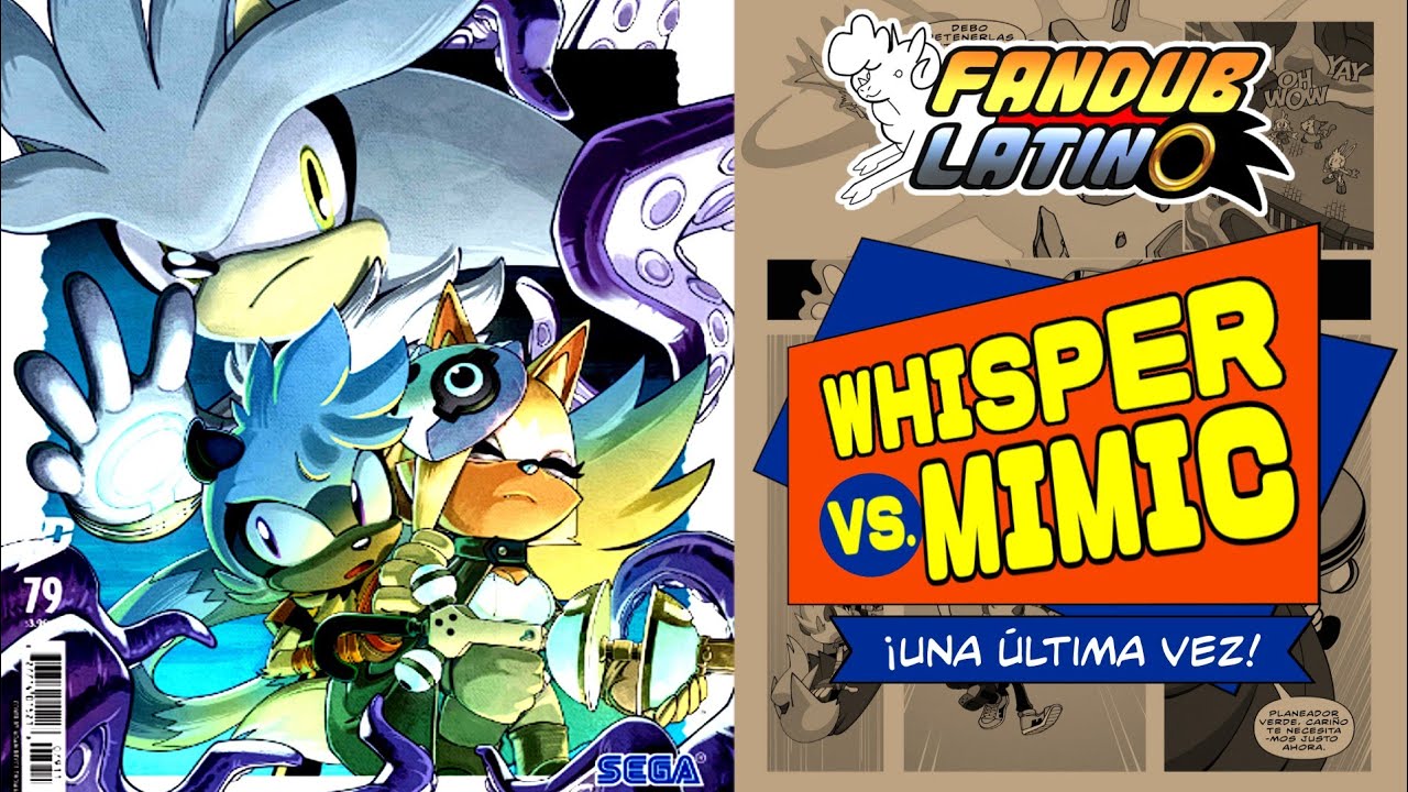 🌀 IDW Sonic #79 | Whisper Vs Mimic 1 Ultima Vez [Doblaje Español Latino ...
