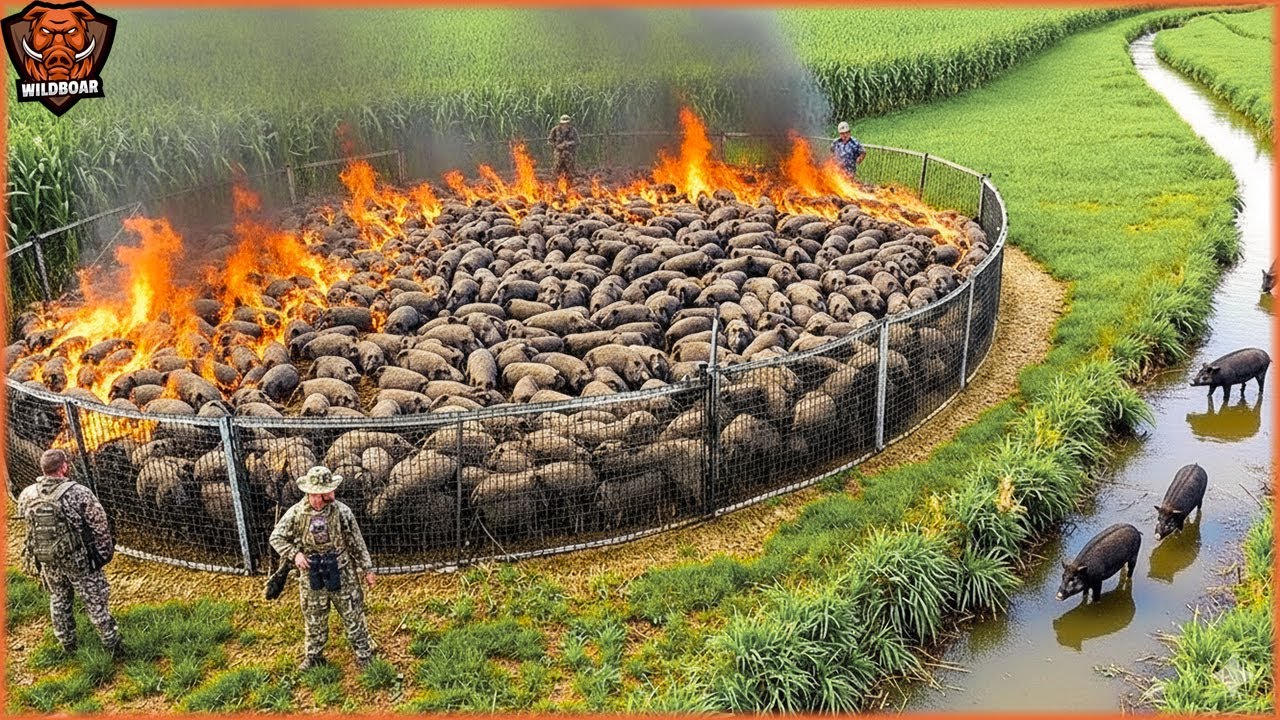 Top Wild Boar Trap: Farmers Prevent Wild Boars with GENIUS Trapping ...