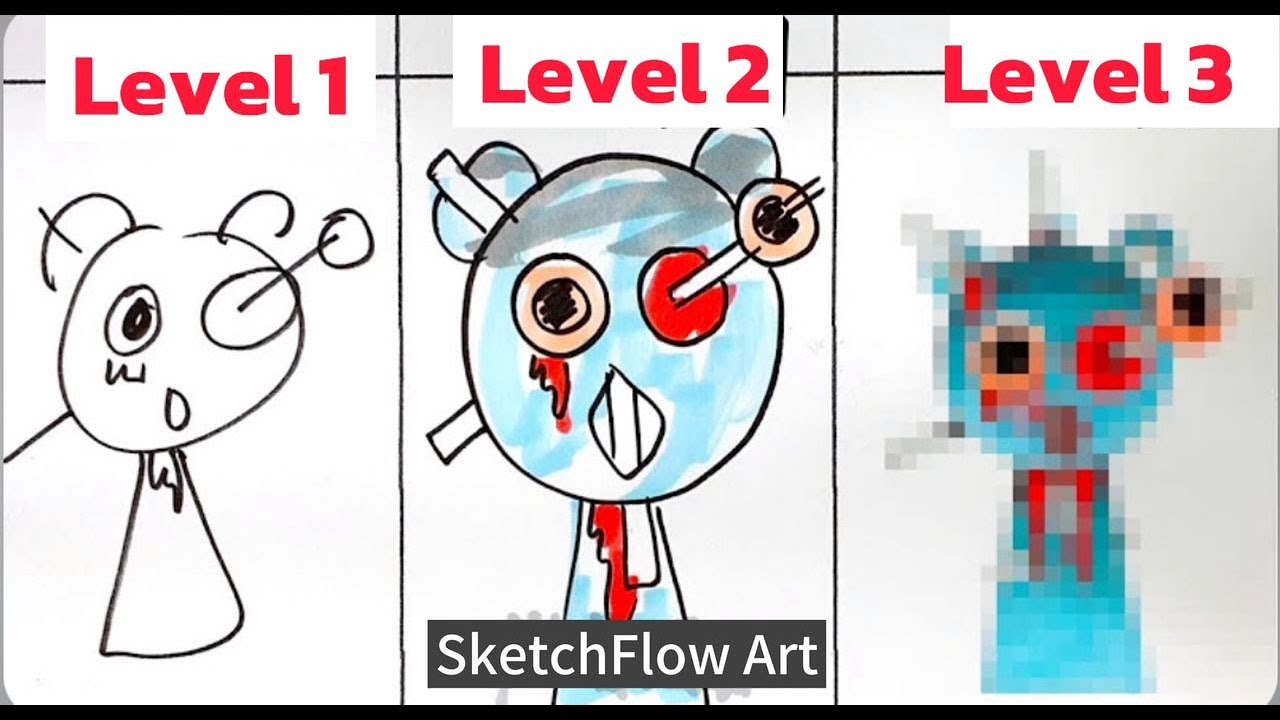 How to Draw Sprunki Horror #sprunki - YouTube