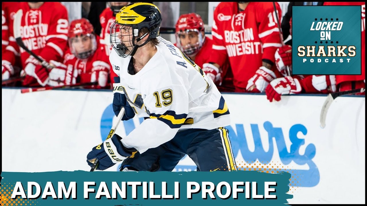 2023 NHL Draft Profile: University of Michigan's Adam Fantilli - YouTube