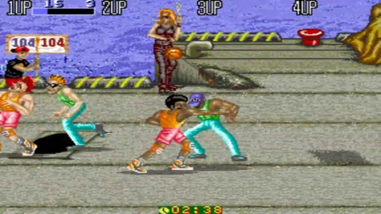 Punk Shot ARCADE 720P HD Playthrough - YouTube