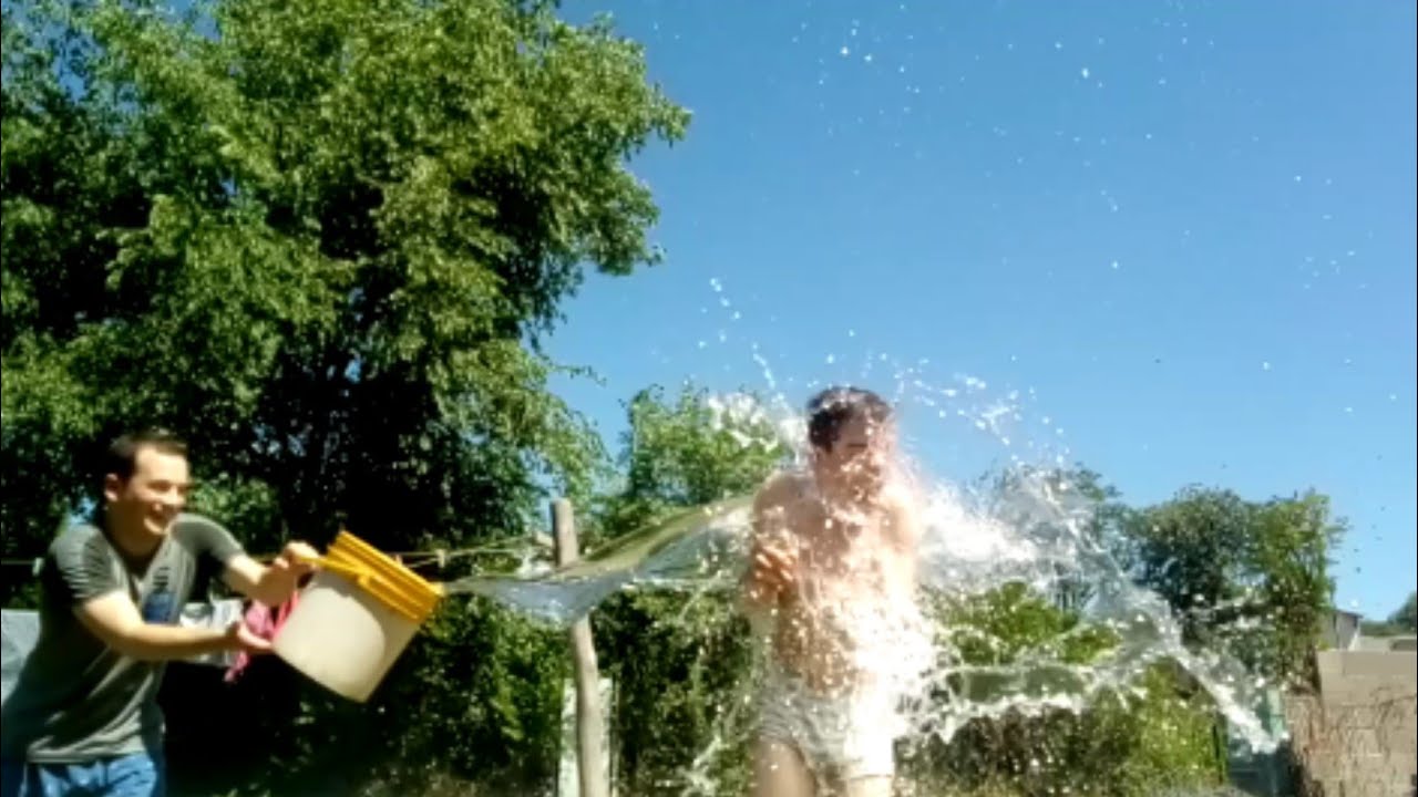 ICE BUCKET CHALLENGE pt.2!! - YouTube