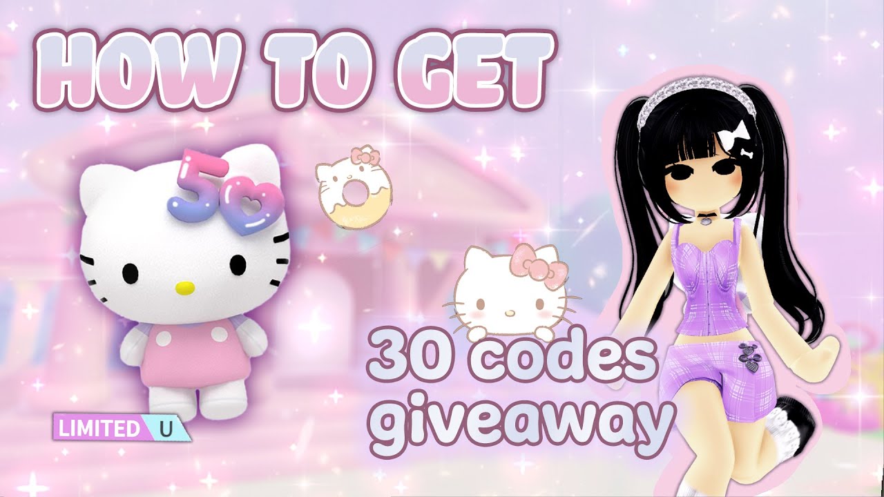 How To Get "50th Anniversary Hello Kitty Backpack" - FREE LIMITED UGC ...