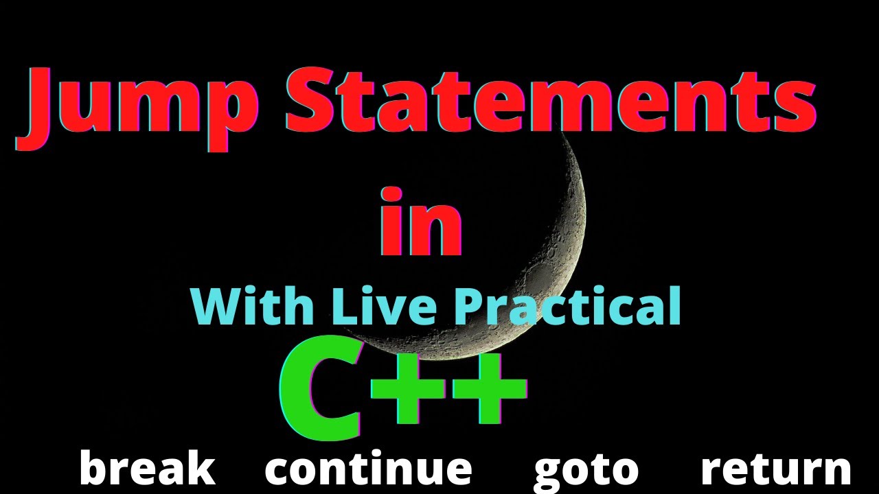 Jump Statements In C Break Continue Goto Return With Live Jump Statements In C Break Continue Goto Return With Live