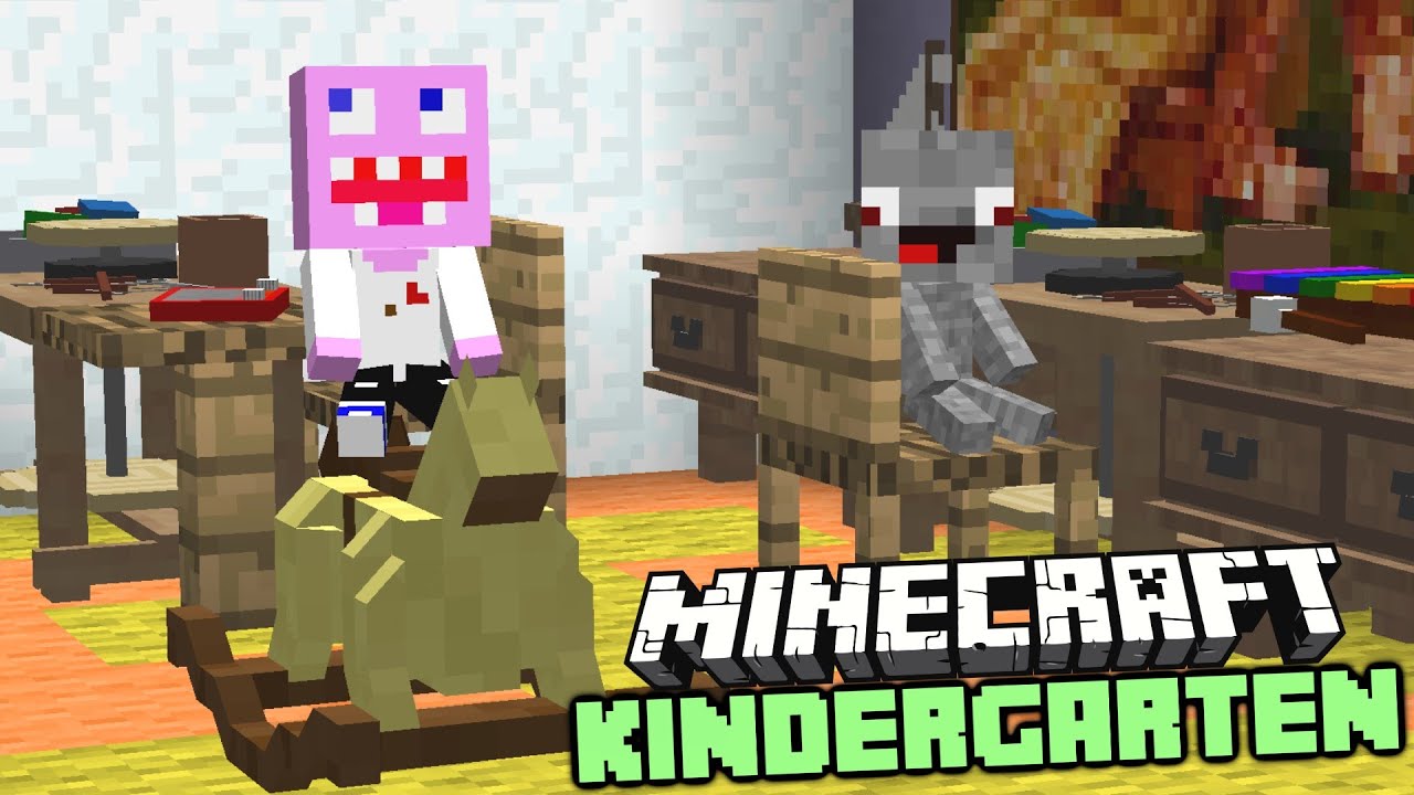 Minecraft Kindergarten : Lustige Spielzeuge - Actionfiguren - Toiletten ...