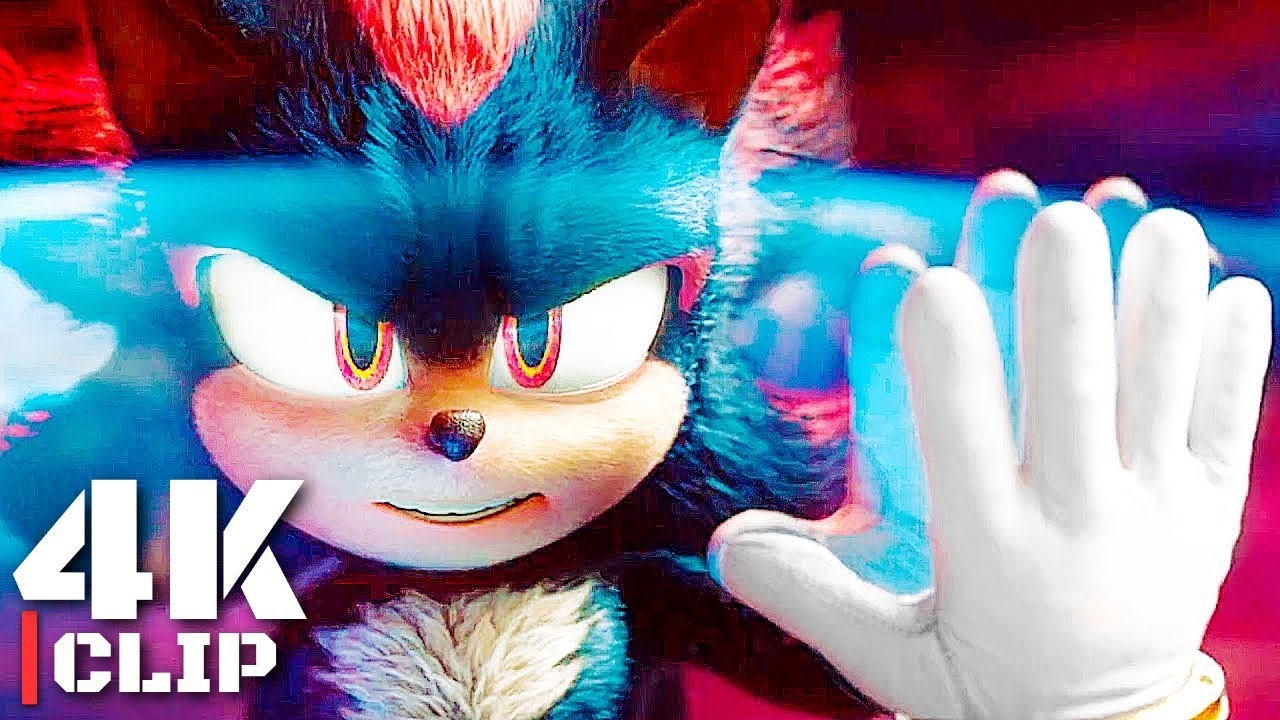 4K CLIP | Shadow Uses Limiter Rings Clip | SONIC THE HEDGEHOG 3 (2024 ...