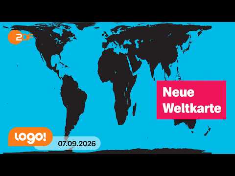 Abstimmung der UN: Neue Weltkarte soll gerechter sein | logo!-Nachrichten vom 07.09.26