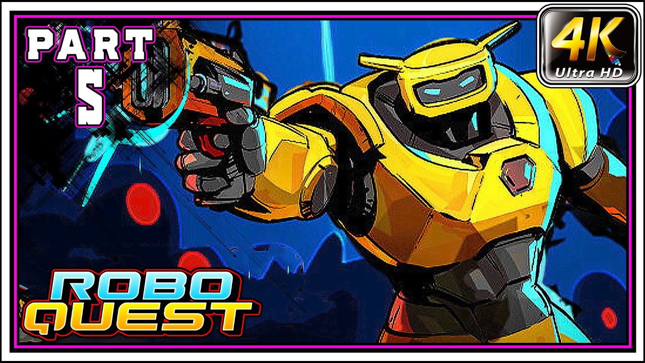 ROBOQUEST Full Gameplay Walkthrough PART 5 - Quarry [4K 60FPS] - No ...