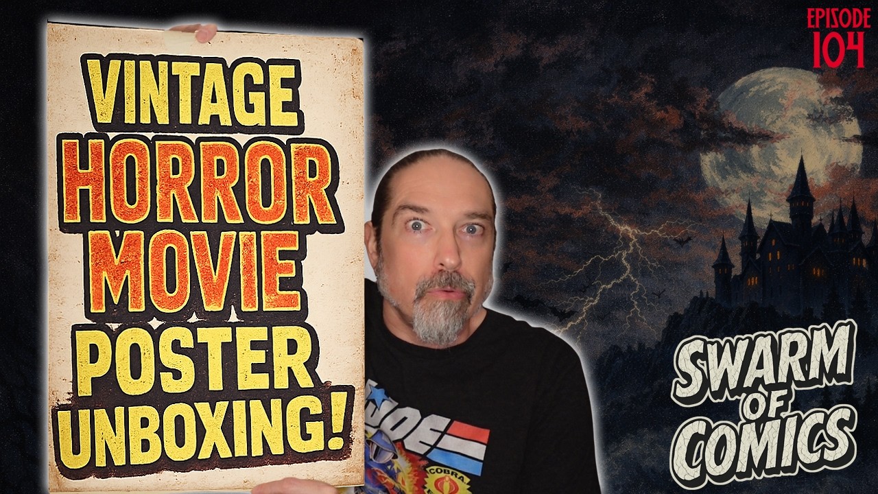Rare Vintage 1963 Hammer Horror Vampire Poster Unboxing – The Art Is ...