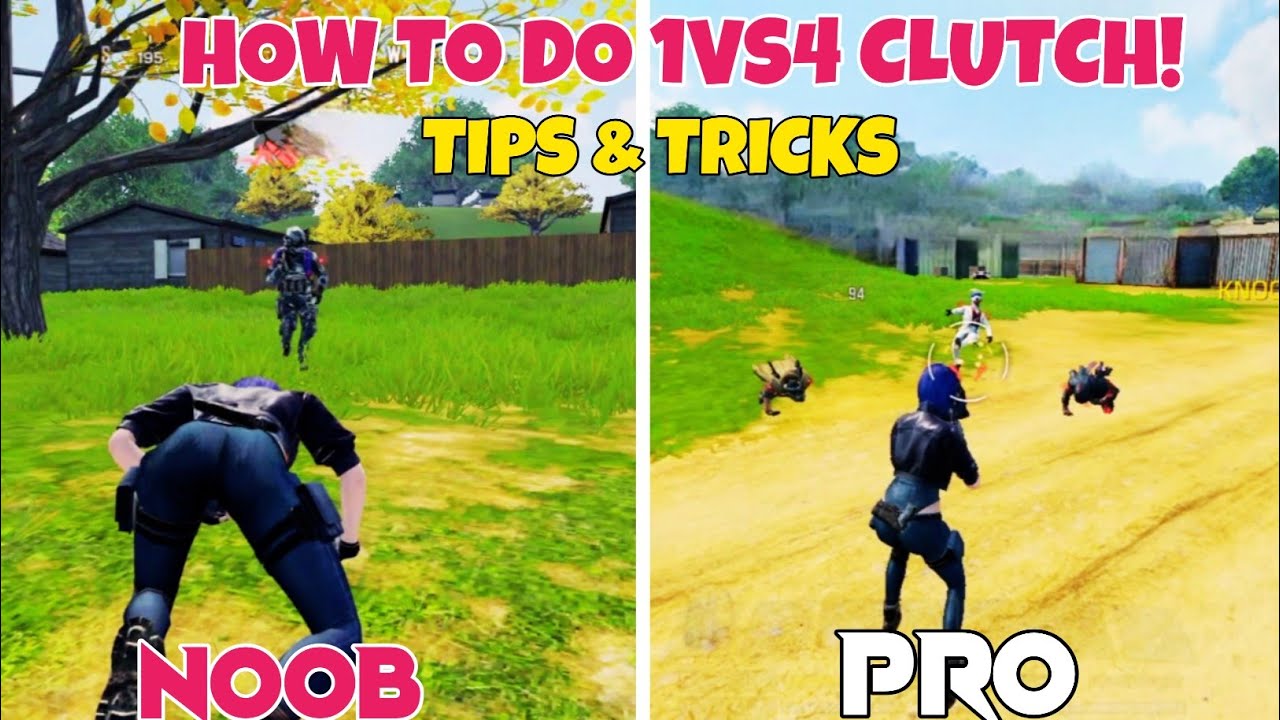 HOW TO CLUTCH 1VS4 IN CODM - call of duty mobile - Battle Royale - Tips ...