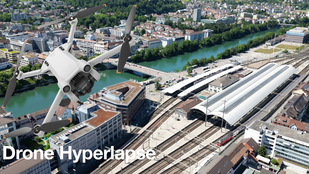 Olten Hyperlapse Drone 4K - YouTube