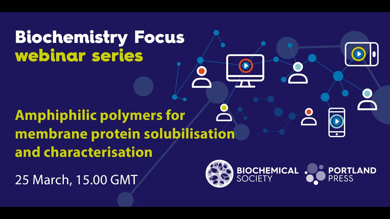 BF Webinar Amphiphilic polymers for membrane proteins - YouTube