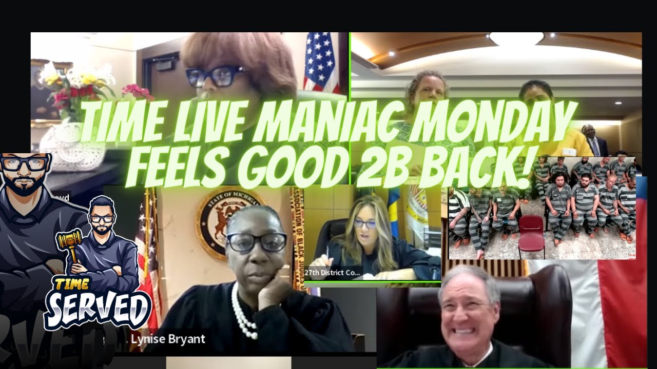 Maniac Monday Time Live, Feels Good 2B Back! PART 2 - YouTube